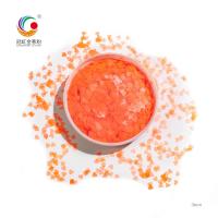 China Shiny Fluorescent Blue PET Glitter Powder Star Chunky 1mm 3mm ODM for sale