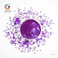 China Shiny Fluorescent Blue PET Glitter Powder Star Chunky 1mm 3mm ODM for sale