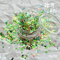 China ODM Halloween Sequin Mix Chunky Hexagon Glitter Powder For Glass Tumbler for sale