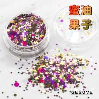 China Makeup Chunky Mix Rainbow Face Glitter Powder Polyester Pet Friendly OEM for sale