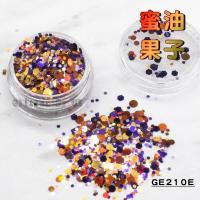 China Makeup Chunky Mix Rainbow Face Glitter Powder Polyester Pet Friendly OEM for sale