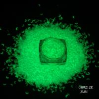 China GUANHONG GLITTER Luminous Heart Glitter Powder 2mm-3mm Shapes for Party Decoration and Cosmetic Use for sale