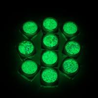 China GUANHONG GLITTER Luminous Heart Glitter Powder 2mm-3mm Shapes for Party Decoration and Cosmetic Use for sale