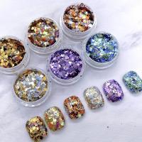 China Multi Colors Loose Chunky Glitter Mix - PET Material, 1KG MOQ, High Temperature Resistant for Nail Art DIY Craft for sale