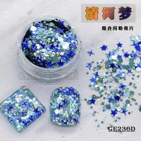 China Multi Colors Loose Chunky Glitter Mix - PET Material, 1KG MOQ, High Temperature Resistant for Nail Art DIY Craft for sale