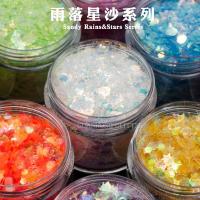 China Glass Tumbler Chunky Hex Glitter Sparkle Mix Powder Stars Flowers Moons Hearts for sale