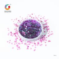 China Fine Christmas Makeup Nail Lip Glitter Powder Dust Rainbow PET Chunky Mickey Shape Flakes for sale