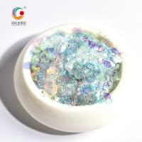 China Hexagonal Polyester Glitter Powder 1KG Minimum Order Mixed Colors Japanese Style Chunky Sequin for Body Face Nail Art for sale