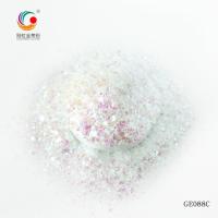 China Craft Bulk Loose Rainbow Polyester Hexagonal Glitter Powder Mix Nail Art for sale