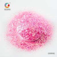 China Craft Bulk Loose Rainbow Polyester Hexagonal Glitter Powder Mix Nail Art for sale