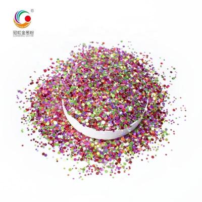 China Phantom Laser Glitter Dust Powder Biodegradable Loose Loose Glitter For Tumblers for sale