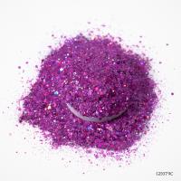 China PET Hexagonal Laser Chunky Glitter Mix Powder For Holiday Decoration Nails for sale