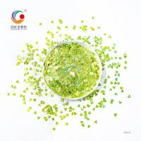 China 3mm Heart & Round Shape PET Glitter Powder - 50 Micron Thickness for Nail Art & Craft Decoration for sale