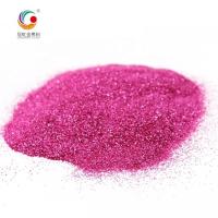China Bulk Extra Fine Pink Eyeshadow PET Glitter Powder Sparkle For Body Leather Coating for sale