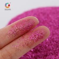 China Bulk Extra Fine Pink Eyeshadow PET Glitter Powder Sparkle For Body Leather Coating for sale