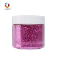 China Bulk Extra Fine Pink Eyeshadow PET Glitter Powder Sparkle For Body Leather Coating for sale