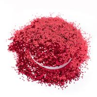 China Add Some Sparkle to Your Festival Home Decoration with 2023 Hotsale PET Hexagonal Glitter Powder in Pink Purple and Red for sale