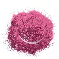 China Add Some Sparkle to Your Festival Home Decoration with 2023 Hotsale PET Hexagonal Glitter Powder in Pink Purple and Red for sale
