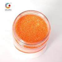China GH5220 Orange Rainbow Extra Fine Bulk PET Hexagonal Glitter Powder Christmas Decoration Supplies for Nail Art Makeup Sale for sale