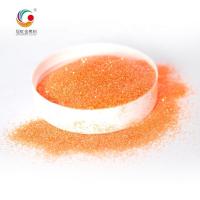 China GH5220 Orange Rainbow Extra Fine Bulk PET Hexagonal Glitter Powder Christmas Decoration Supplies for Nail Art Makeup Sale for sale