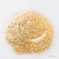 China Delivery Period To Be Negotiated PET Hexagonal Polyester Glitter Gold Powder Christmas Wallpaper Paper Decoration Supplies for sale