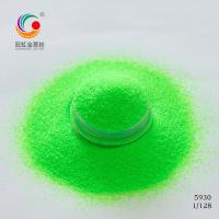 China Print Method colors Fluorescent Glitter Powder for Christmas Decorations and Printing Crafts 1/8