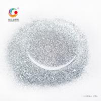 China PET Hexagon Glitter Powder Ultra Bright and Noble Silver for High Decoration Tile Grout Bulk for sale