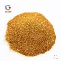 China Christmas Crafts Decoration Glitter Powder PET Glitter Extra Fine Glitter Gold Series 1/170''-1/256'' 2023 for sale
