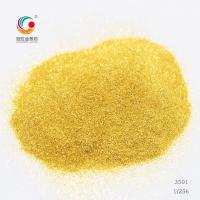 China Christmas Crafts Decoration Glitter Powder PET Glitter Extra Fine Glitter Gold Series 1/170''-1/256'' 2023 for sale