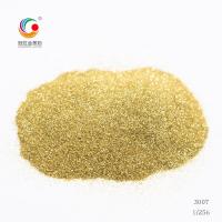 China Christmas Crafts Decoration Glitter Powder PET Glitter Extra Fine Glitter Gold Series 1/170''-1/256'' 2023 for sale