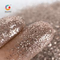 China Bulk Ultra Thin Ultra Bright Brown Hexagonal Glitter Powder for Tile Grout Christmas Item Type Indoor Christmas Decoration for sale