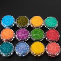 China Solvent Resistant Aurora PET Glitter Powder 1/8