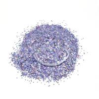 China PET Solvent Resistant Glitter Powder 2-15 Microns Thickness | Hexagon Shapes 0.05-3.0mm | High Temperature Resistant for sale