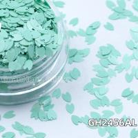 China PET Oil-Based Solvent Resistant Matte Glitter - 50 Micron Thickness, Multiple Shapes 1mm-5mm for Nail Art & Industrial Applications for sale