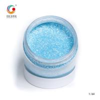 China Hexagonal High Flash Biodegradable Glitter Powder 50 Microns Thickness for Nail Art and Cosmetics for sale