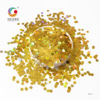 China Holographic Chunky Star Shaped Black Laser Glitter Powder - 25-50 Microns PET Material for Crafts & Decor for sale