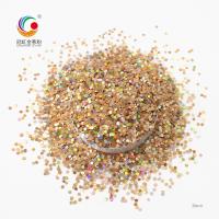 China Holographic Chunky Star Shaped Black Laser Glitter Powder - 25-50 Microns PET Material for Crafts & Decor for sale