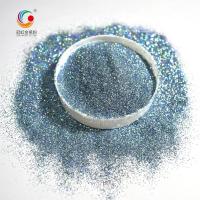 China PET Solvent Resistant Glitter Powder 2-15 Microns Thickness in Multiple Sizes 0.05mm to 3.0mm for Industrial Coatings for sale
