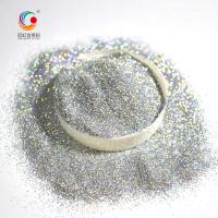 China Hexagon Holographic Laser Glitter Powder 0.2mm-3.0mm PET Solvent Resistant for Cosmetics and Industrial Coatings for sale