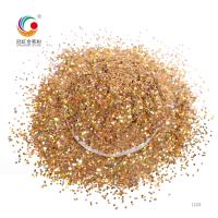 China PET Hexagonal Holographic Glitter Powder 12-50 Microns Thickness for Nail Art and Cosmetics - Multiple Sizes 0.01mm to 3.0mm for sale