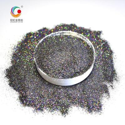 China Extra Fine Black Glitter Powder 1/8