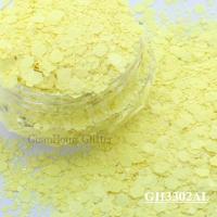 China GUANHONG Matte Solvent Resistant Glitter for Nail Arts - 38 Micron PET Chunky Mix in Multiple Colors for sale
