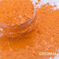 China GUANHONG Matte Solvent Resistant Glitter for Nail Arts - 38 Micron PET Chunky Mix in Multiple Colors for sale