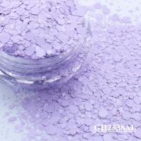 China GUANHONG Matte Solvent Resistant Glitter for Nail Arts - 38 Micron PET Chunky Mix in Multiple Colors for sale