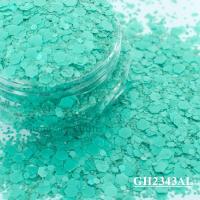 China GUANHONG Matte Solvent Resistant Glitter for Nail Arts - 38 Micron PET Chunky Mix in Multiple Colors for sale