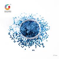 China PET Holographic Glitter Powder 50 Microns - Star Flash Sequins in 1mm-5mm Shapes for Craft & Nail Art for sale