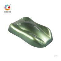 China Industrial Colored Pearl Mica Powder Pigment 10-60μm Particle Size for Coatings and Printing Applications for sale