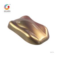 China Industrial Colored Pearl Mica Powder Pigment 10-60μm Particle Size for Coatings and Printing Applications for sale