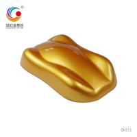China Industrial Gold Pearl Mica Powder 10-200µm for Resin Ink Coating with 500-820°C Heat Resistance for sale