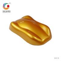 China Industrial Gold Pearl Mica Powder 10-200µm for Resin Ink Coating with 500-820°C Heat Resistance for sale
